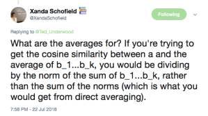Do topic models warp time? – The Stone and the Shell